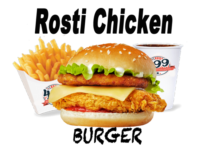Rosti Chicken Burger :: Le499